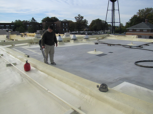 Spray Foam Roofing Clinton MO - Ace Roof Systems